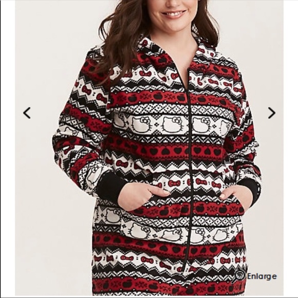 torrid | Intimates & Sleepwear | New Torrid Hello Kitty Onesie Pajamas ...
